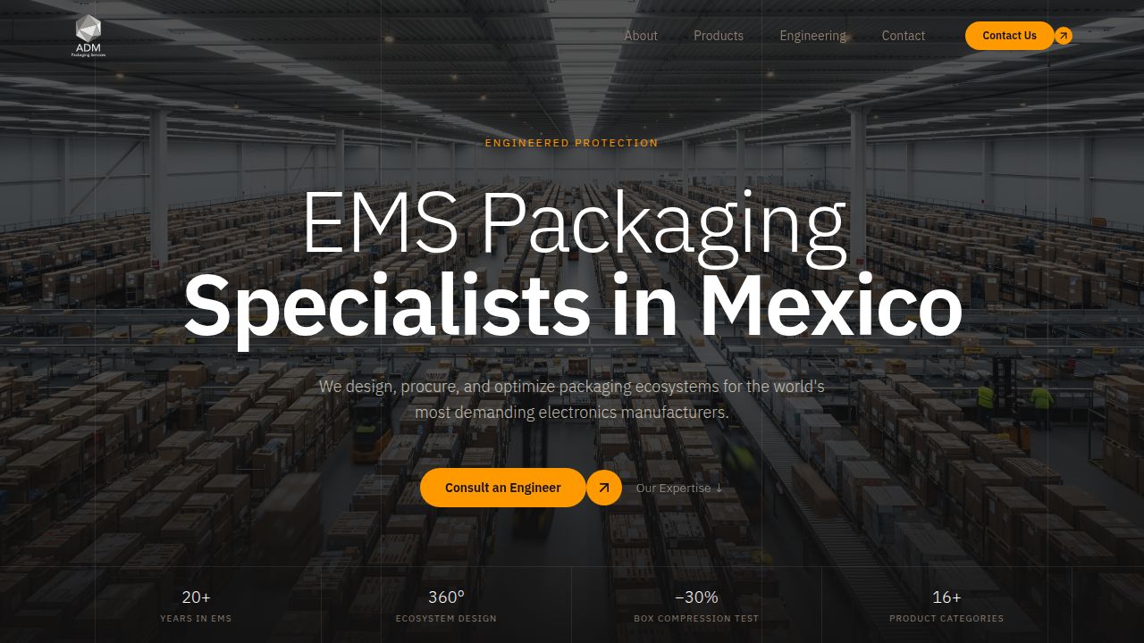 ADM Packaging Services | EMS Packaging Solutions & Custom Packaging Mexico